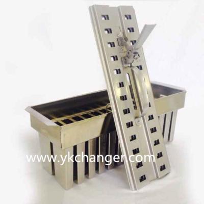 China Popsicle mold stainless steel freezer channel brine salt water mold commercial use for sale