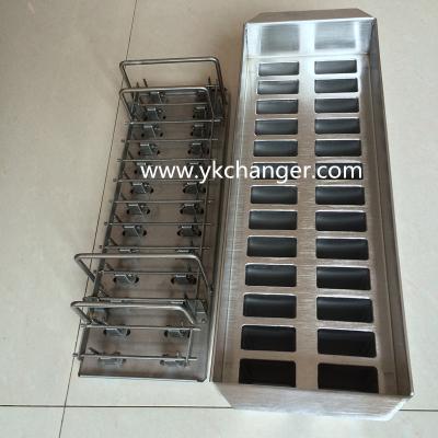 China Paletas ice lolly mold popsicle mold commercial use manual type with stick extractor for sale