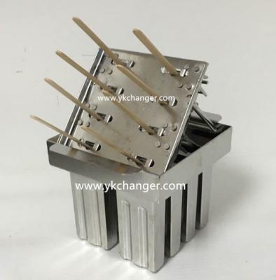 China Popsicle ice cream molds DIY home use stainless steel food grade high quality 8cavities for sale