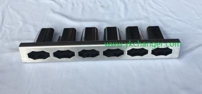 China Combined Inline stick ice cream molds oval stick ice cream machine molds strip stainless steel ice cream molds 6pcs for sale