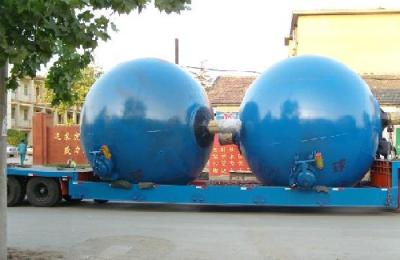 China high technology standard ZJQ Series spherical digester/steamed ball for sale