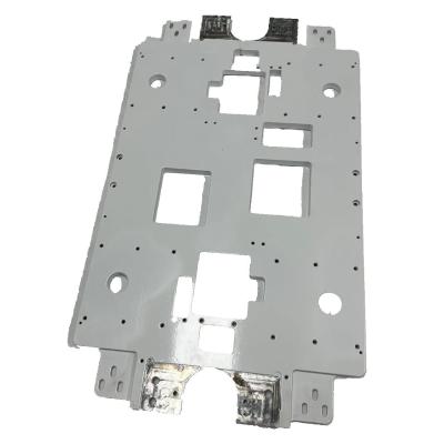 China Serie de automatización de robots personalizados de aleación 6061 Partes de procesamiento Partes de equipos hospitalarios en venta