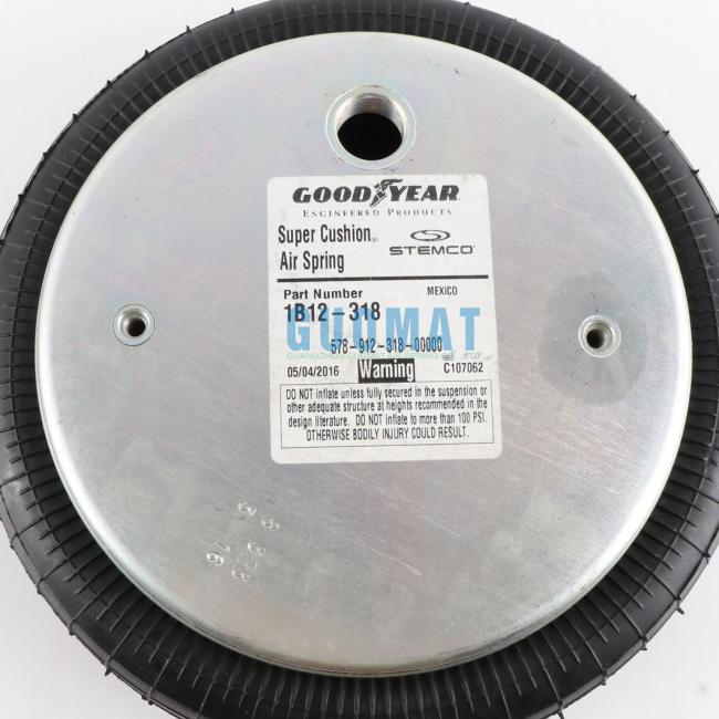 Goodyear Air Spring 1b12-318 Original Big Single Industrial Air Suspension Parts