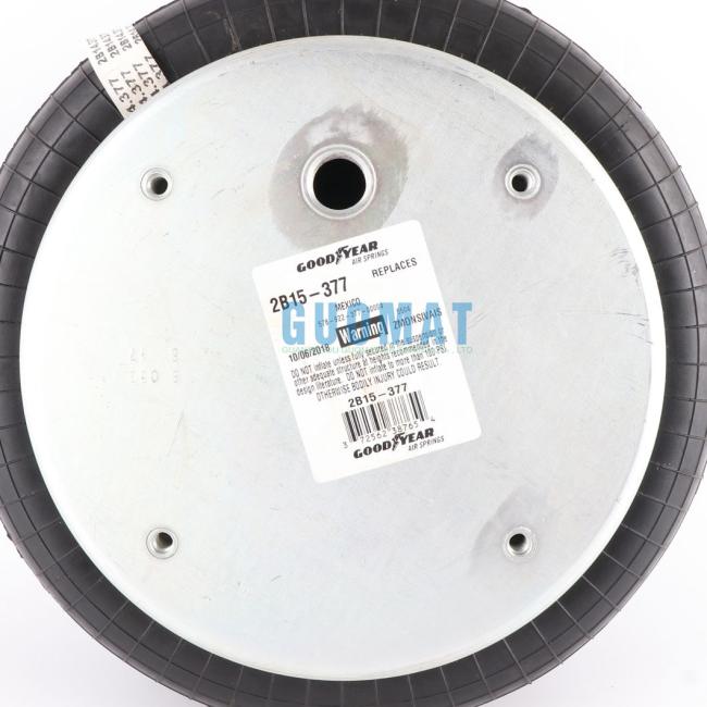 Goodyear Air Spring 2b15-377 Flex 578923377 Double Convolute Bellows Air Spring Enidine Yl-2b15-377