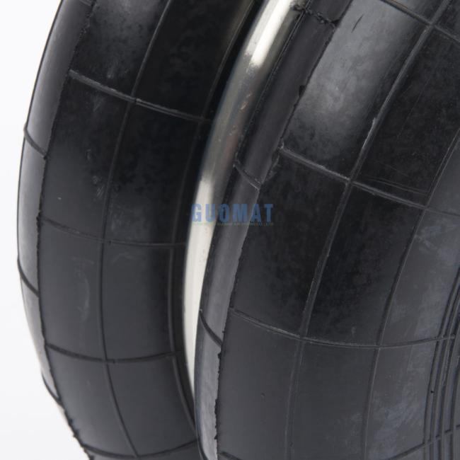 saco hinchable enrollado del amortiguador de aire de la amortiguación de aire con resorte S-200-2r del doble 200-2r para la prensa de sacador hidráulica