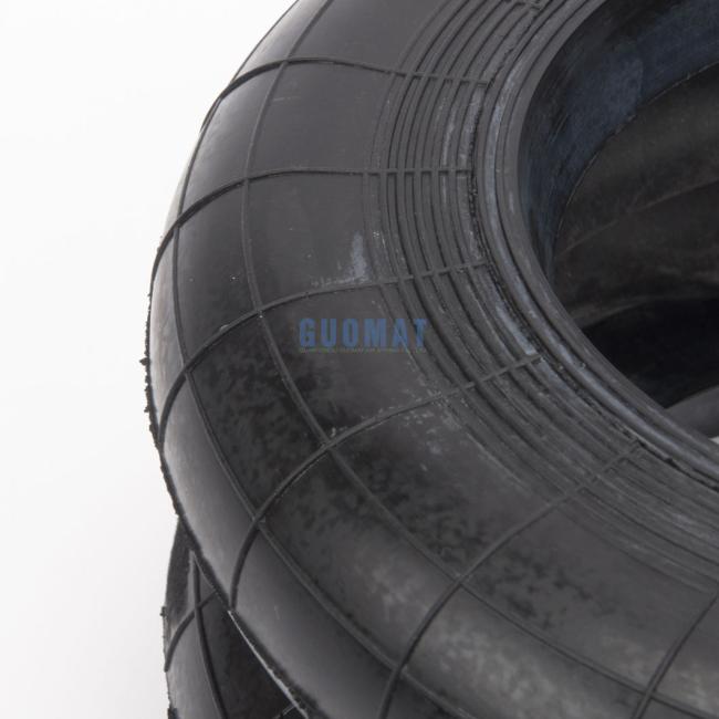 saco hinchable enrollado del amortiguador de aire de la amortiguación de aire con resorte S-200-2r del doble 200-2r para la prensa de sacador hidráulica