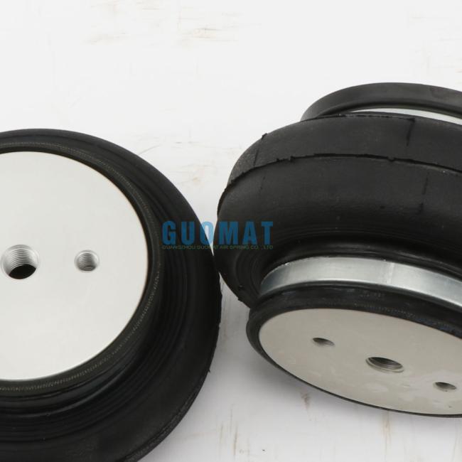 La molla pneumatica industriale di singola piccola vibrazione Guomat 1K130070 si riferisce a Goodyear 1b5-500 con il piatto di alluminio