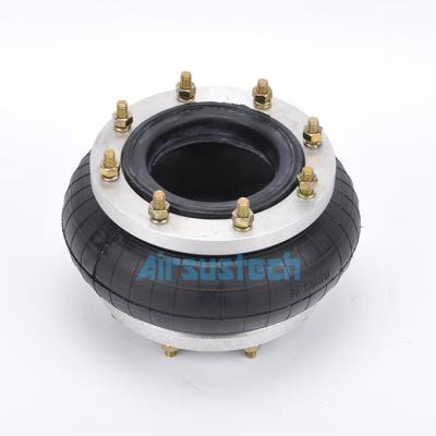 China 260130H-1 One Single Industrial Air Springs With M10 Aluminum Alloy And Rubber Airbags for sale