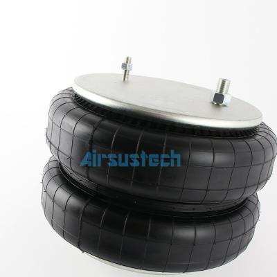 China Rubber Double Convoluted Air Spring Firestone W013587557 AIRSUSTECH 2B7557 With One Piece Of Girdle Hoop for sale
