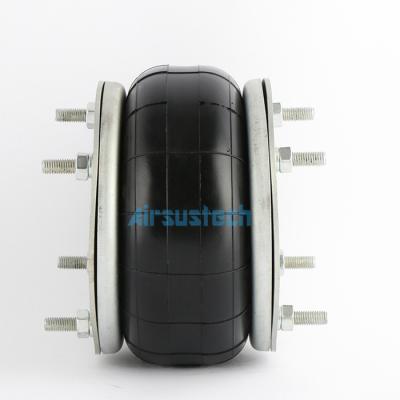 China SP1637 Dunlop Air Rubber Ride One Convoluted AIRSUSTECH 8' ×1 Bellow ​Air Springs Asssembly for sale