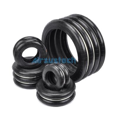 China S-200-3R Yokohama Air Suspension Spring Replacement Rubber Triple Convoluted for sale