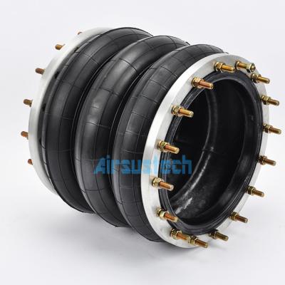 China Triple Convoluted Air Spring Actuator 360306H-3 Industrial Rubber Shocks for sale