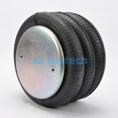 中国 エアー バッグのデイトンの部品の下の3548008の1/4NPTF懸濁液の空気ばねのゴム製三重のふいご 販売のため