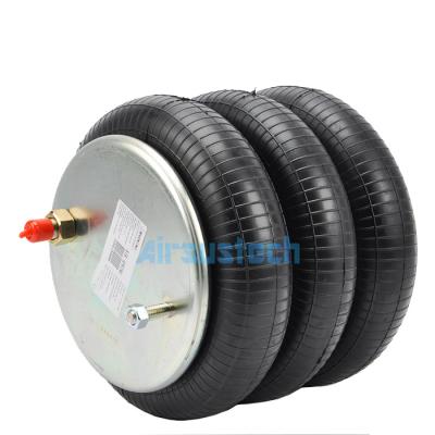 China Triple Convoluted Air Spring Actuator Replacement Arvin Meritor Suspensions 200117 Pneumatic With 1/4NPT for sale