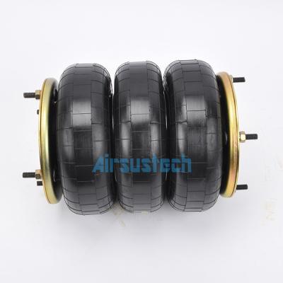 China Rubber Shocks Triple Convoluted Air Spring 14 1/2''×3 Contitech FT 614-36 DS G1/2 for sale