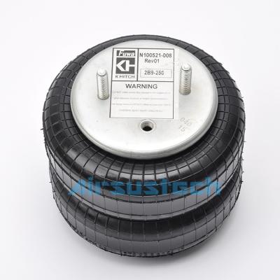 China Double Convoluted Rubber Air Spring Goodyear 2B9-250 Original Helper Air Bag for sale