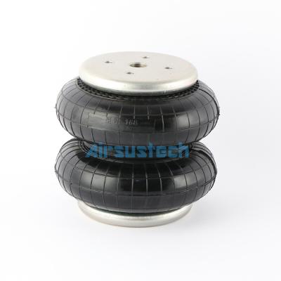 China Industrial Suspension Air Springs 2B188168 Dual Convoluted 4pcs M8 Blind Nuts for sale