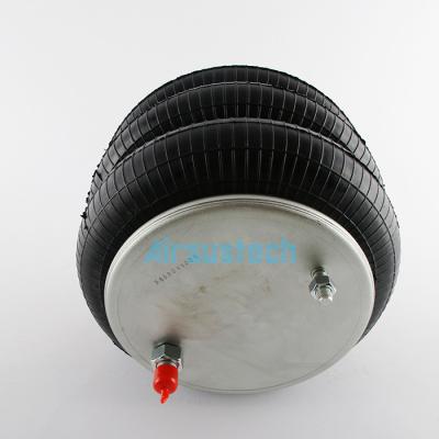 China Pedernal enrollado triple neumático W01-358-8033 Contitech pie 330-29 de la amortiguación de aire con resorte 525 máximo combinado OD del perno prisionero 325m m en venta