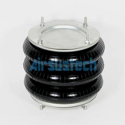 China W01R584059 Triple Convolutions Firestone Air Bags 10X3 Air Spring Bellows For Industrial for sale