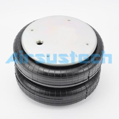 China Doppelkrümmungen Firestone Luftfeder W01-M58-6079 1/4 BSP Lufteinlass mit Blindmuttern for sale