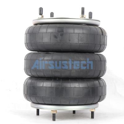 Cina Primavera d'aria convoluta Dunlop Springride SP1539 Triple Rubber Bellow Hight Quality in vendita