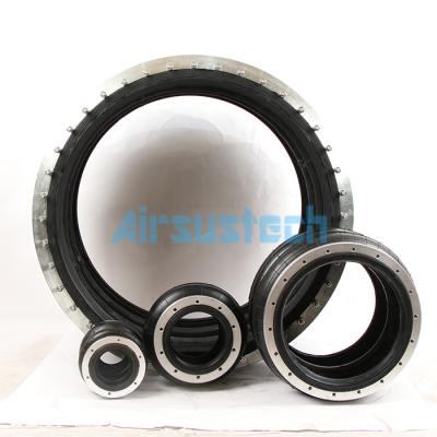 China Triple Convoluted Air Bag for Industry Natural Rubber Material Minimum Height 114 MM for sale