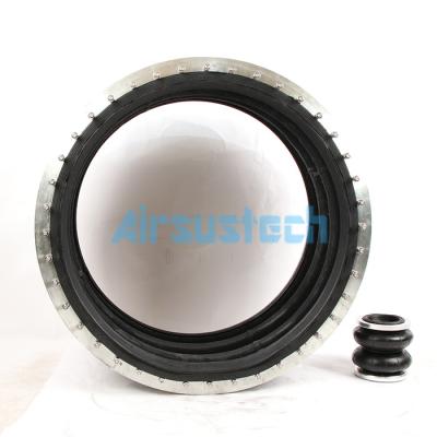 China Continental Bellows Style FT 1710-38 Natural Rubber Flange Ring Model Air Spring for sale
