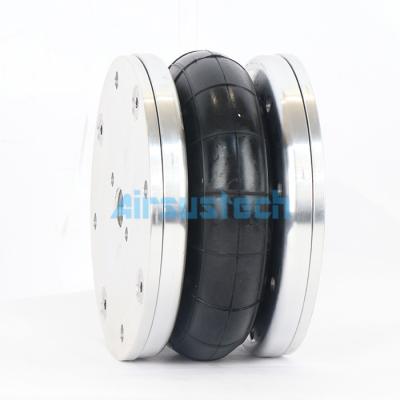 China Working Stroke 55MM Dunlop Springride SP2913 Single Convoluted Rubber Air Spring for sale