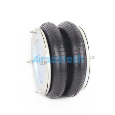China Natural Rubber Air Spring Dunlop Pneuride 12x2 Double Pneumatic Air Bellow for sale