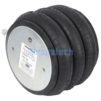 Cina Triangolo 6334 4430 1/4NPTF Triplice assemblaggio a molla ad aria convoluta Goodyear 3B12-304 in vendita