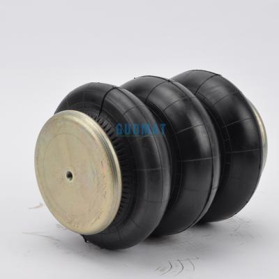 China 7X3 Suspension Air Springs 132mm Triple Convoluted Rubber Shocks for sale