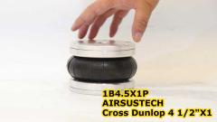 1B4.5X1P Single Convoluted Air Spring Assembly Cross Dunlop 4 1/2''X1 Air Bellows