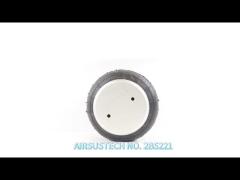 Os airbags Chevy do Firestone W01-358-7325 1500 2B20-1 intoxicam o fole enchido