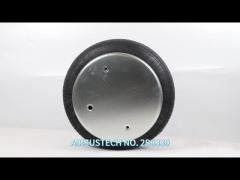 1/4NPTF Double Convoluted Rubber Suspension Air Springs Air Bellow Triangle 6316 4363