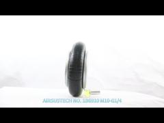 Single Convoluted Industrial Air Springs Goodyear Super Cusion 1B7-540 1B7-541 1B7-542 1B7-100 1B7-101 1B7-102 1B7-103