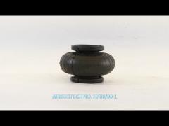 Single Rubber Convoluted Air Spring Bellows HF80/90-1 For Abrasive Machinery
