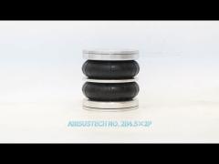 FD 44-10 Contitech Attuatori d'aria PM/31042 Norgren Doppio Convloluted Air Shock Con Copertura in alluminio