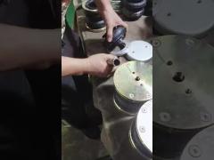 충돌 공기 스프링은 HF334/206-2 두배 뒤엉킨 산업적 진동 요동채를 큰소리로 웁니다