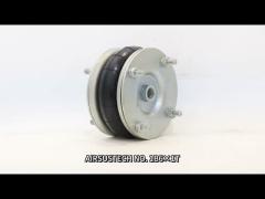 W01R584052 Firestone Flange Air Suspension Spring with 4×M10 Screw Nuts Air Bag