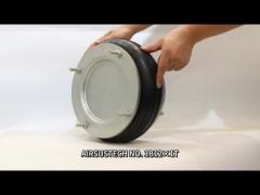 SP1540 ダンロップ シングルコンボリュート空気ばね 12×1 エアゴムベローズ