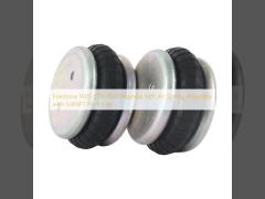 Firestone W01-358-7001 Imperial Inch Air Spring Assembly con portata 1/4NPT