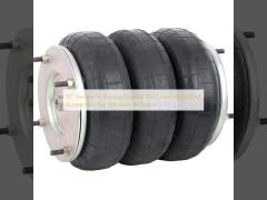 Molla pneumatica da 10'' pollici Dunlop 10×3 a soffietto per isolamento delle vibrazioni
