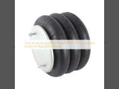 Triangolo di montaggio a molla per camion 6334 4520 airbag in gomma avvolto 343MM
