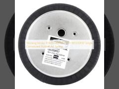Working Stroke 105MM AIRSUSTECH 1B5330P07 Single Convoluted Rubber Air Spring