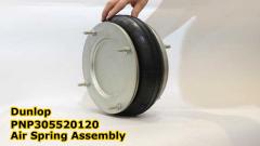Dunlop PNP305520120 Pneumatic Air Spring 12''X1 Single Convoluted Air Bellows