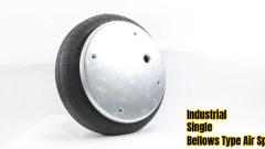 Industrial AIRSUSTECH 1B53014 Air Bag Cross Oria M-45 Suspension Air Spring M10