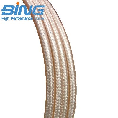 China RG178 Coaxial Cable M17/93 50 Ohm MIL-DTL-17 Compliant Coax for Electronics and Test Leads for sale