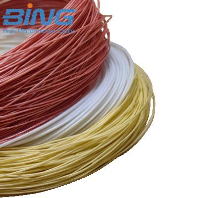 China AFR250-2 PTFE Taped Wire Silver Plated Copper 600V Power Auto Use for Installation for sale