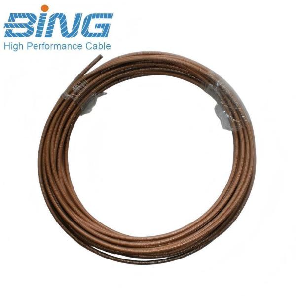 Quality RG393 Coaxial Cable PTFE Insulation Shielded M17 Compliant Coax for RF Transmission for sale