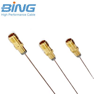 China SR‑034A‑LL Semi‑Rigid Microwave Cable 0.86mm 50 Ohm Cable Assembly High Frequency in Wireless Communication Systems for sale